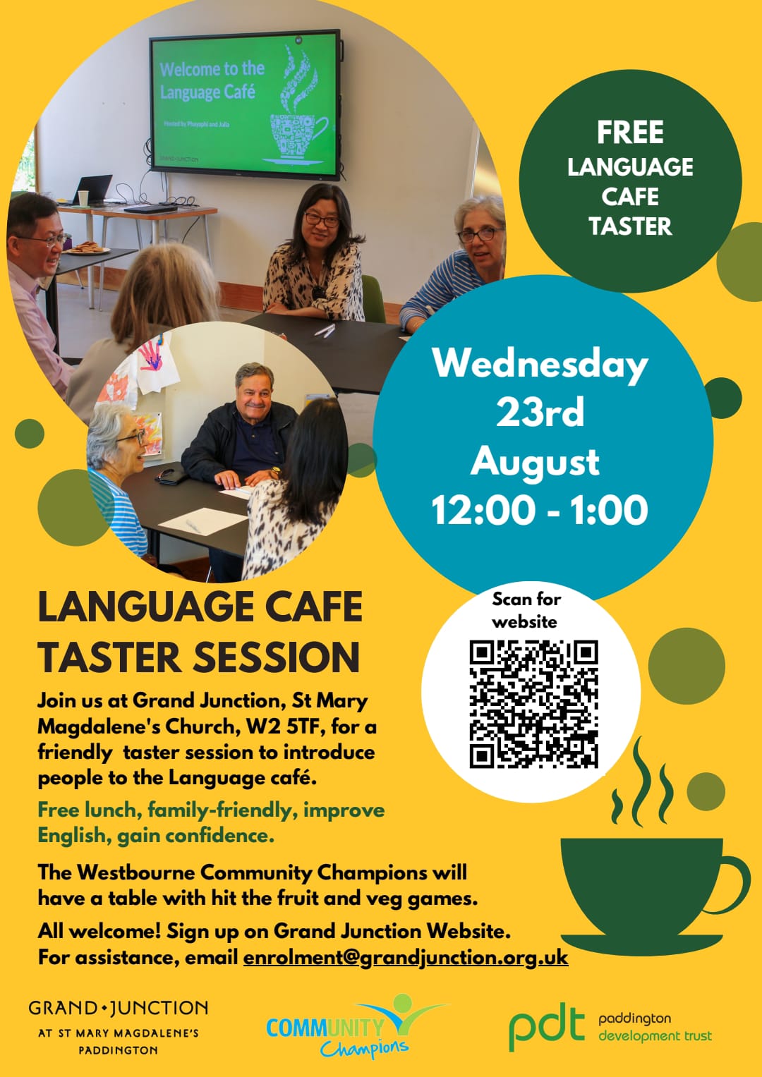 Language Cafe Taster Session | Westbourne Forum