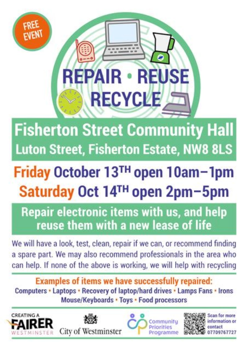 Repair • Reuse • Recycle | Westbourne Forum